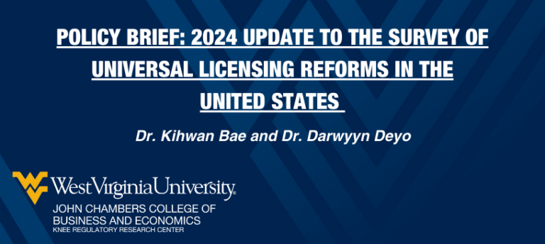 Policy Brief: 2024 Update to the Survey of Universal Licensing Reforms ...